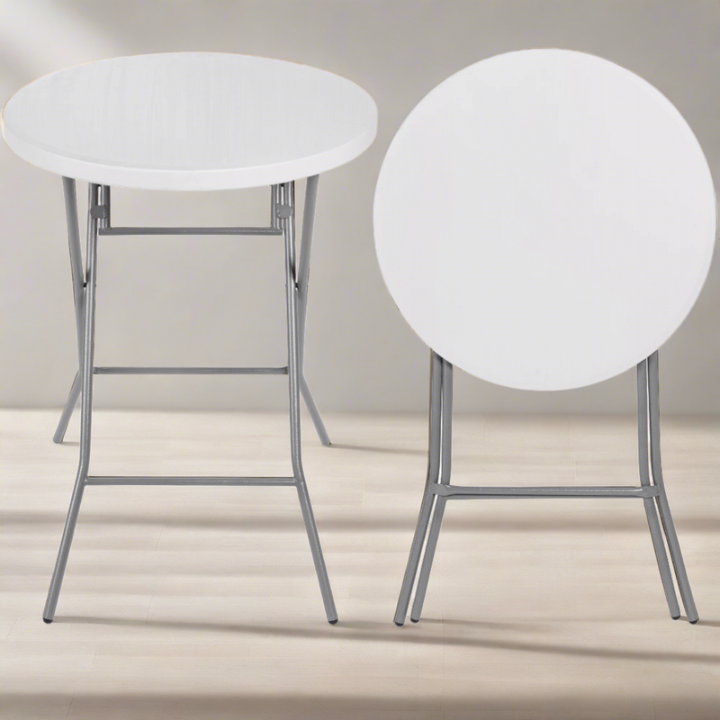 Cocktail Table - 30 Inch Round Folding